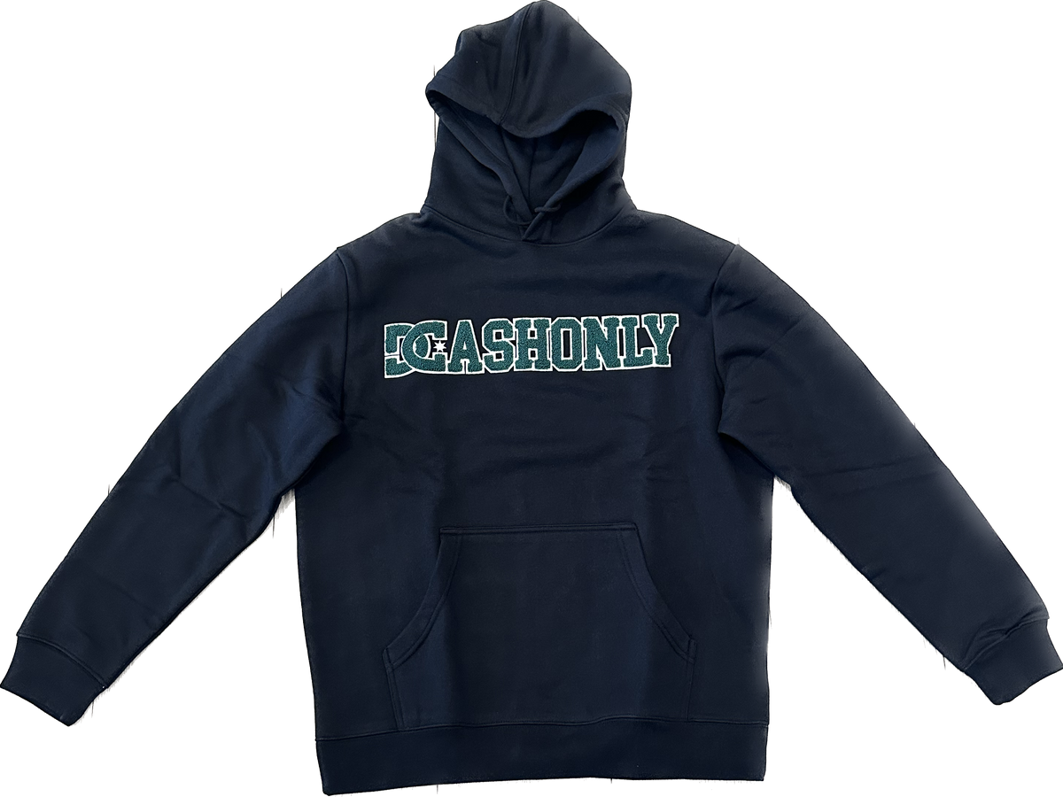 DC Cash Only Hood Black – curbskateshop