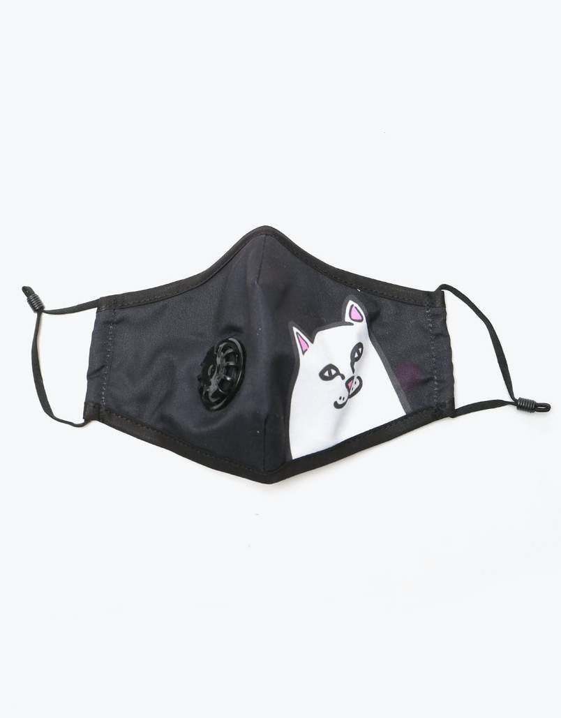 RipnDip Lord Nermal Ventilated Face Mask Black – curbskateshop