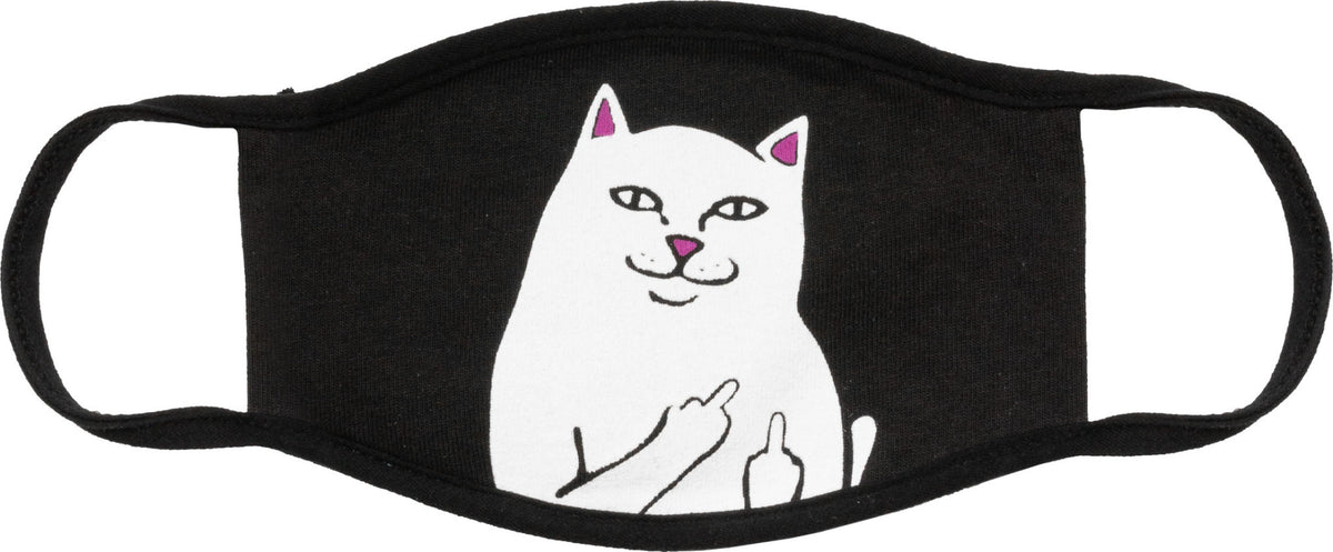 RipnDip Lord Nermal Face Mask Black – curbskateshop